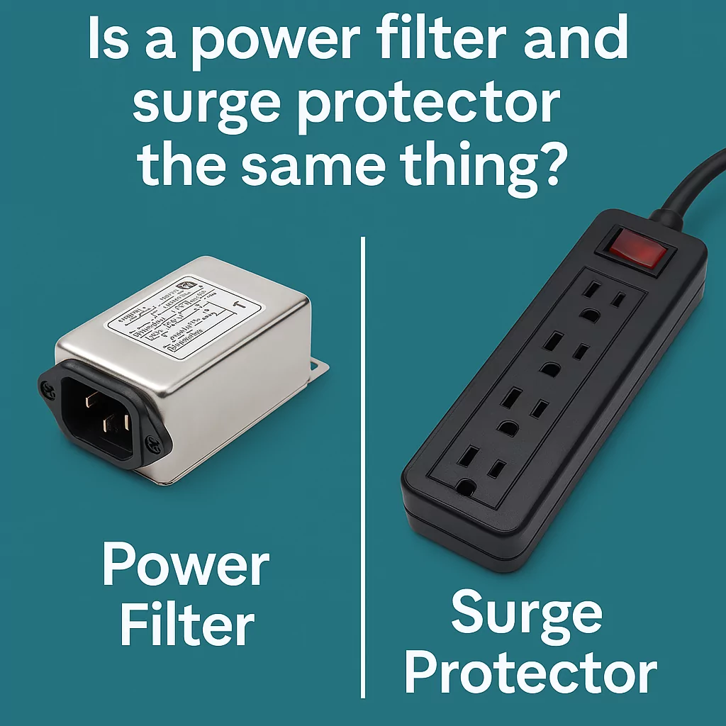 Is a Power Filter and Surge Protector the Same Thing?