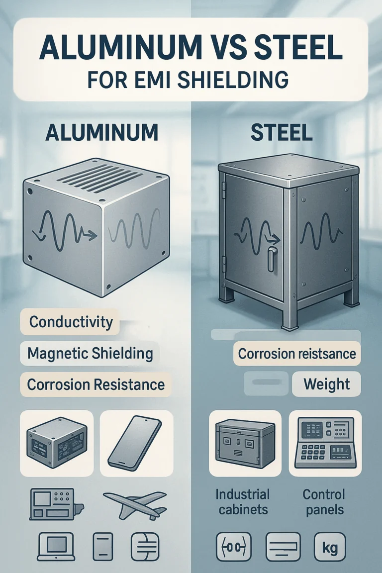 What Metals Are Used for EMI Shielding?