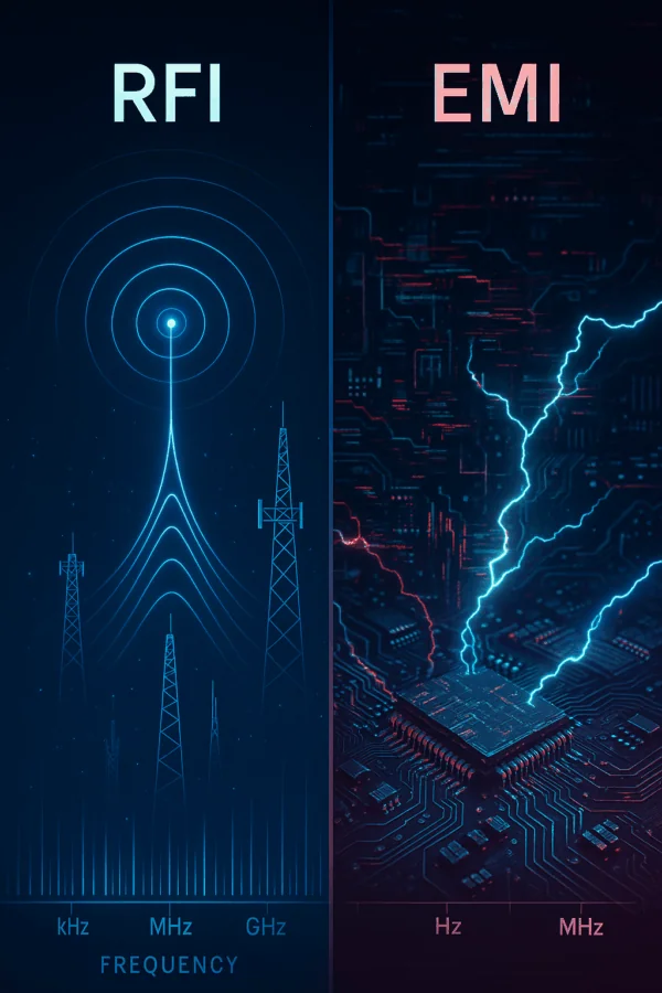 RFI vs. EMI: Frequency Ranges and Real-World Impact