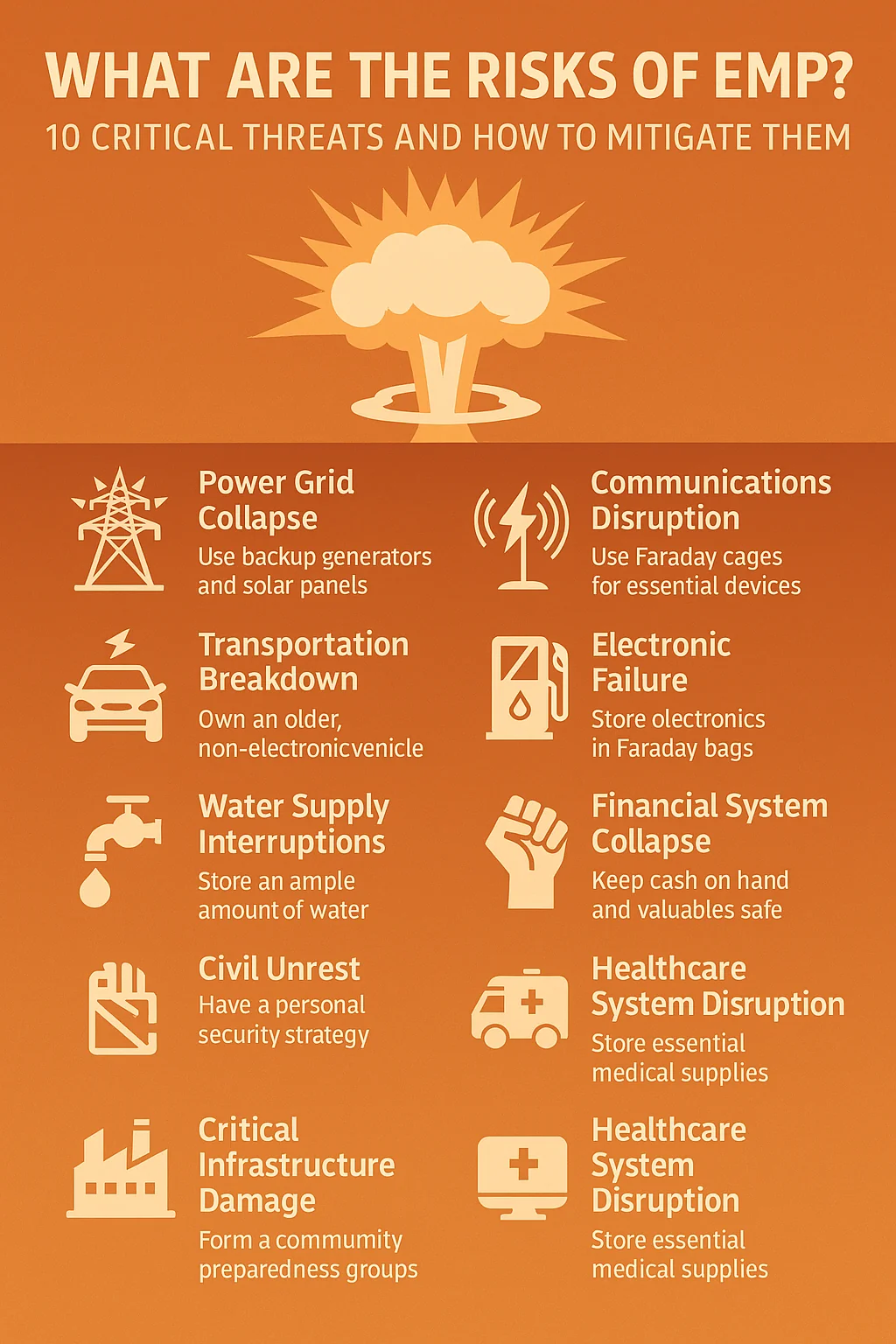 What Are the Risks of EMP? 10 Critical Threats and How to Mitigate Them