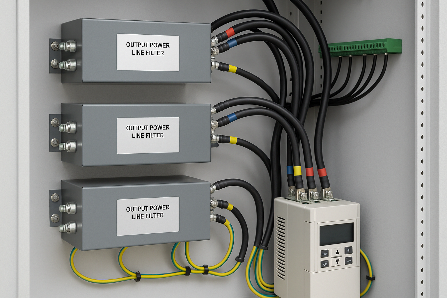 How Output Power Line Filters Enhance Inverter and Motor Reliability