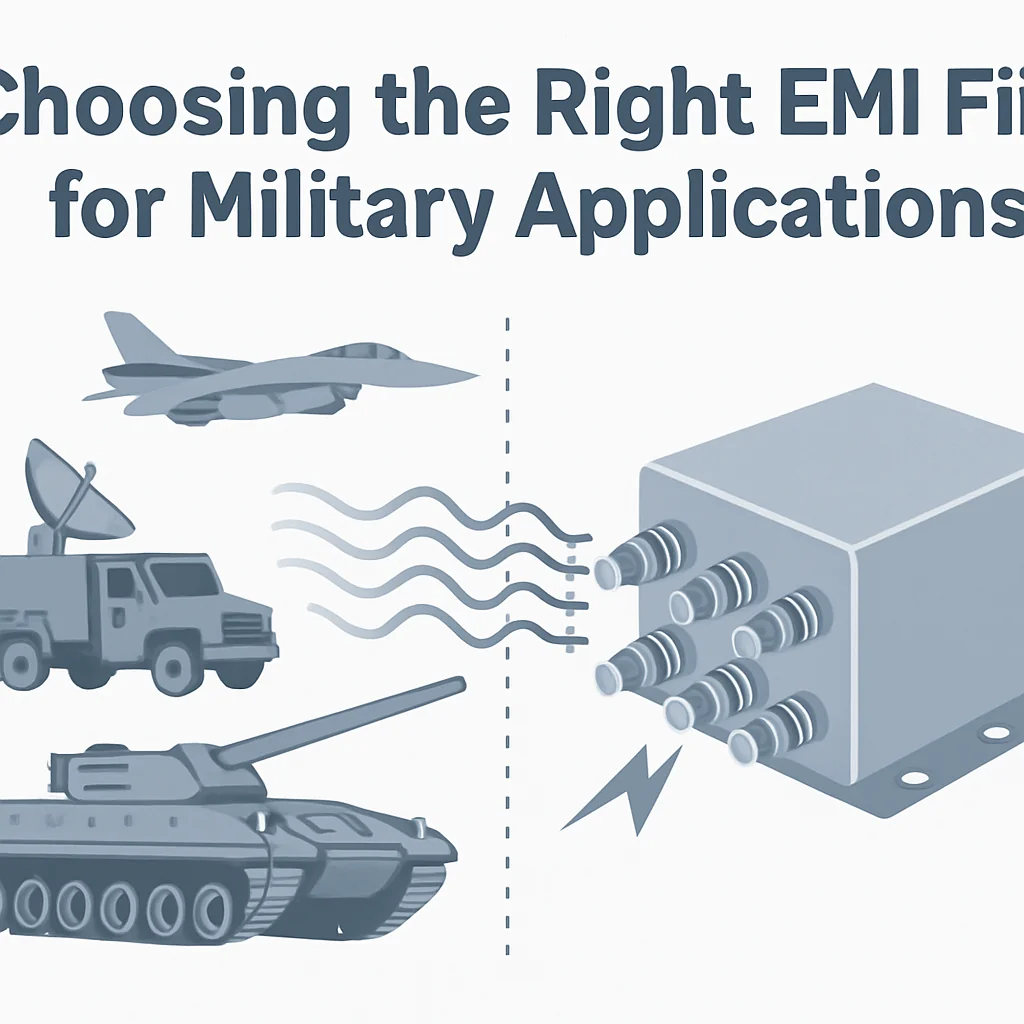 Choosing the Right EMI Filter for Military Applications