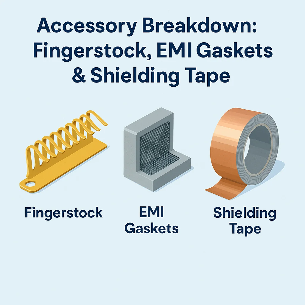Accessory Breakdown: Fingerstock, EMI Gaskets & Shielding Tape